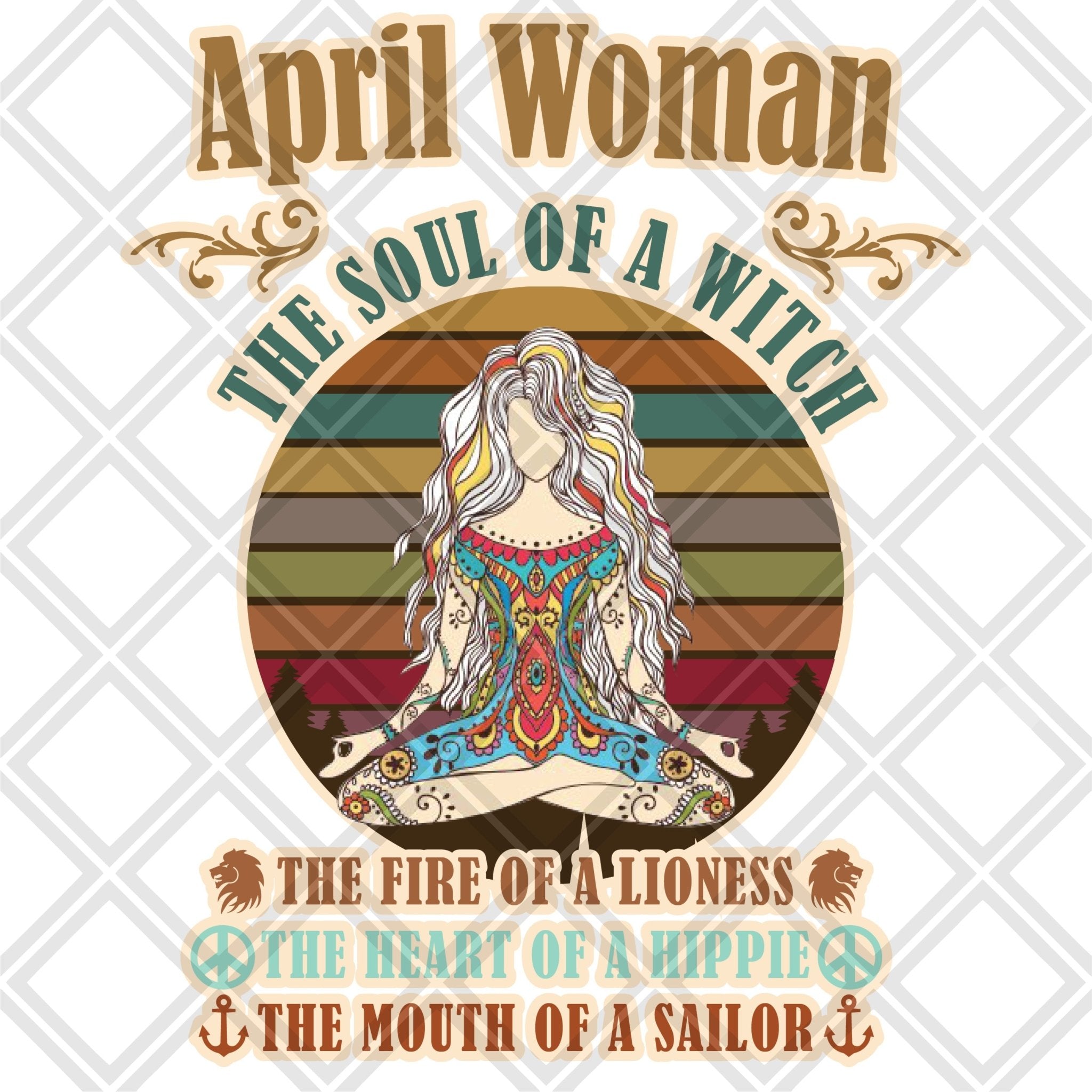 April woman png Digital Download Instand Download – Do it yourself ...